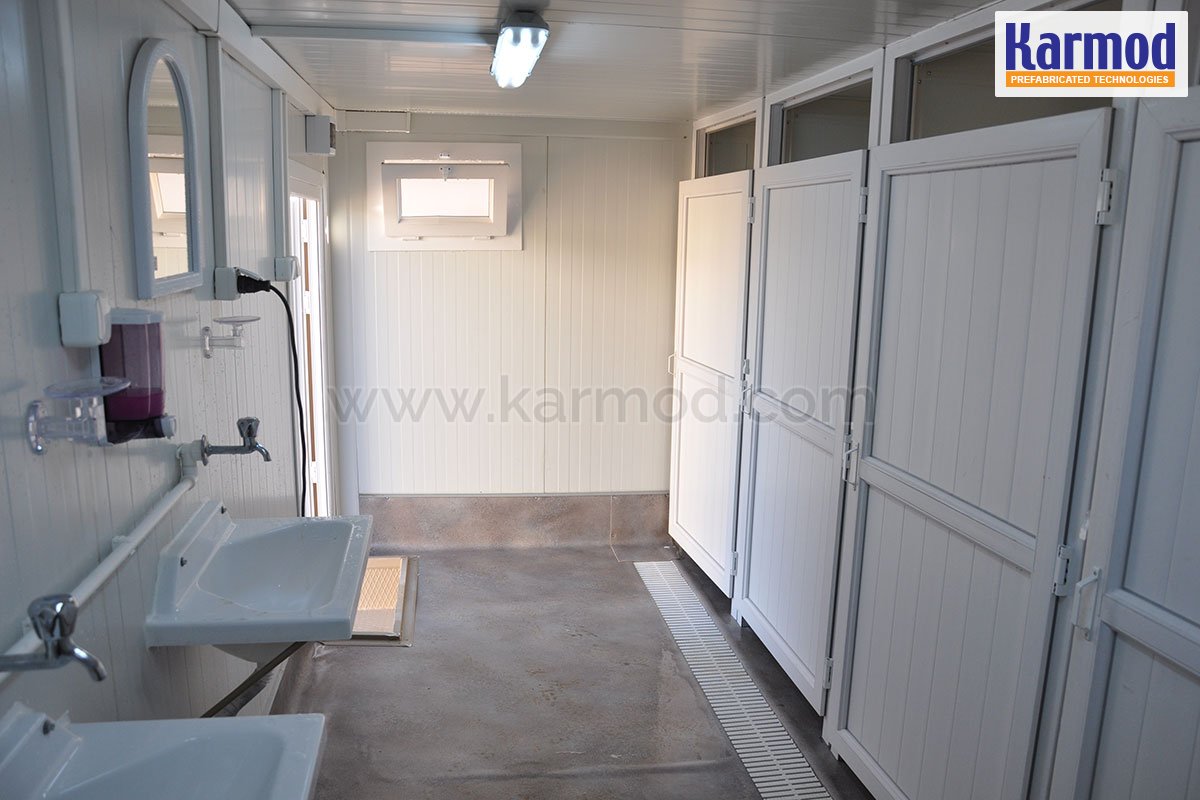 Containere Toaletă cu Wc si Sanitare | Detalii Tehnice, Proiecte